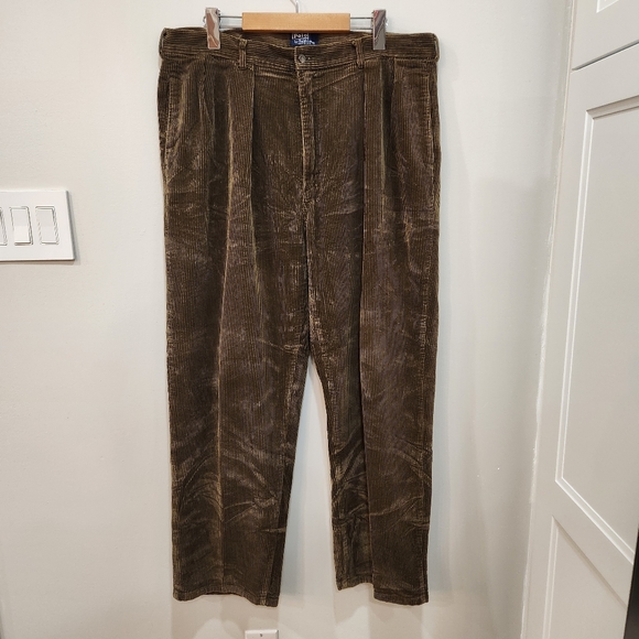 Polo by Ralph Lauren | Pants | Polo Ralph Lauren Corduroy Pants Made In Usa Brown Mens Size 38x3 ...